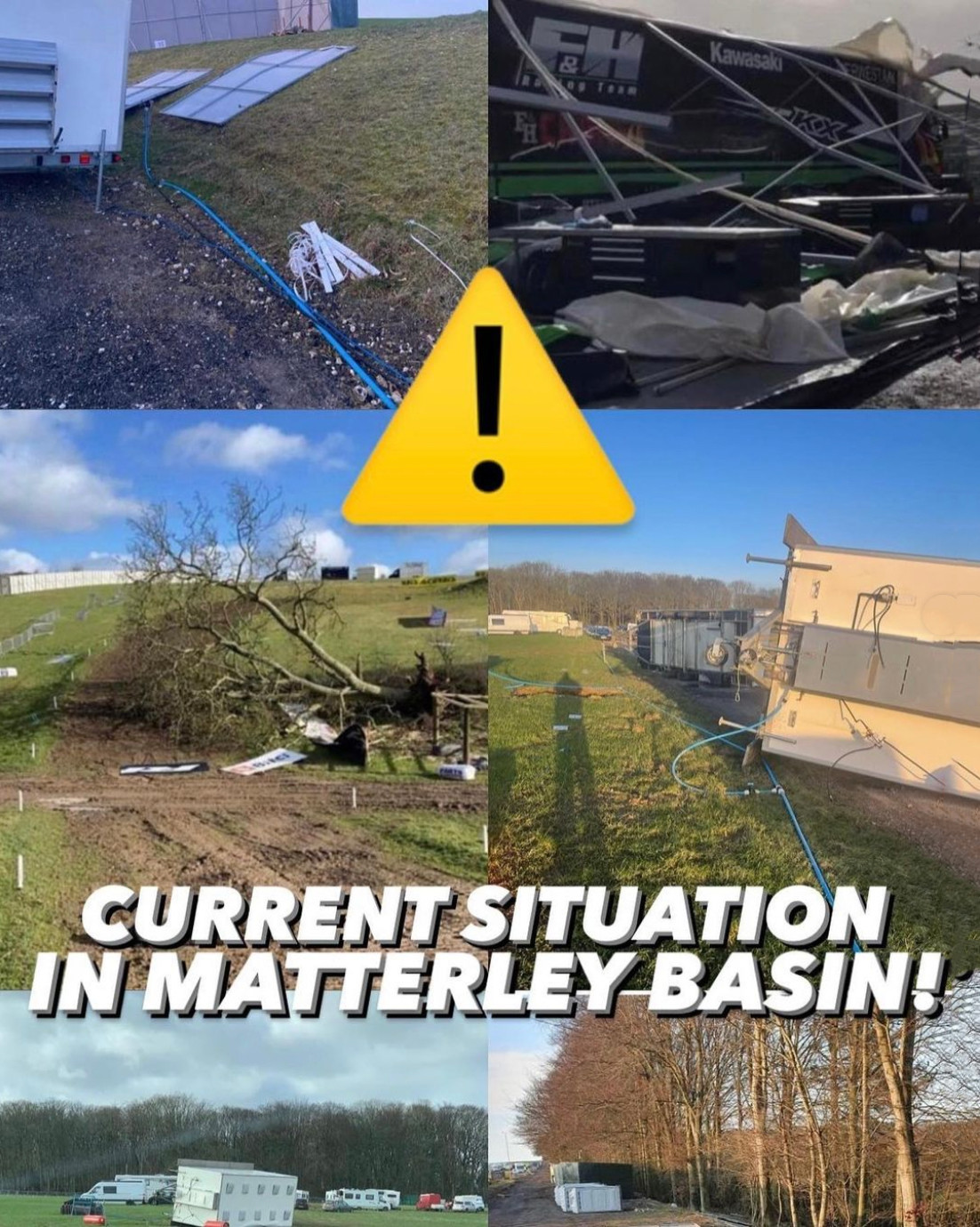 Matterley Basin | MXGP of Great Britain Postponed Due to High Winds and ...