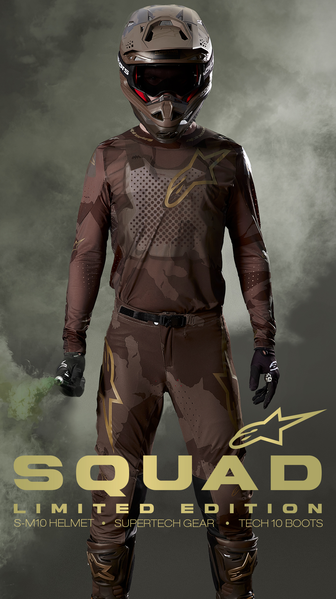 Alpinestars Releases 'Squad' Supertech LE Gear - Motocross Press ...