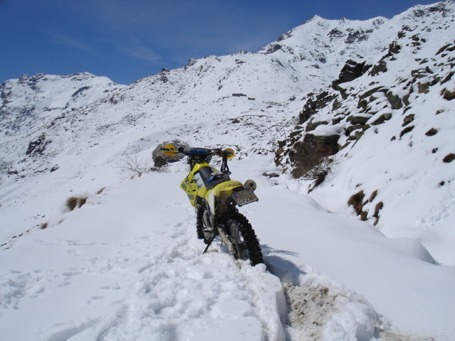 in the snow .......... - JOE FALCHETTO - Motocross Pictures - Vital MX