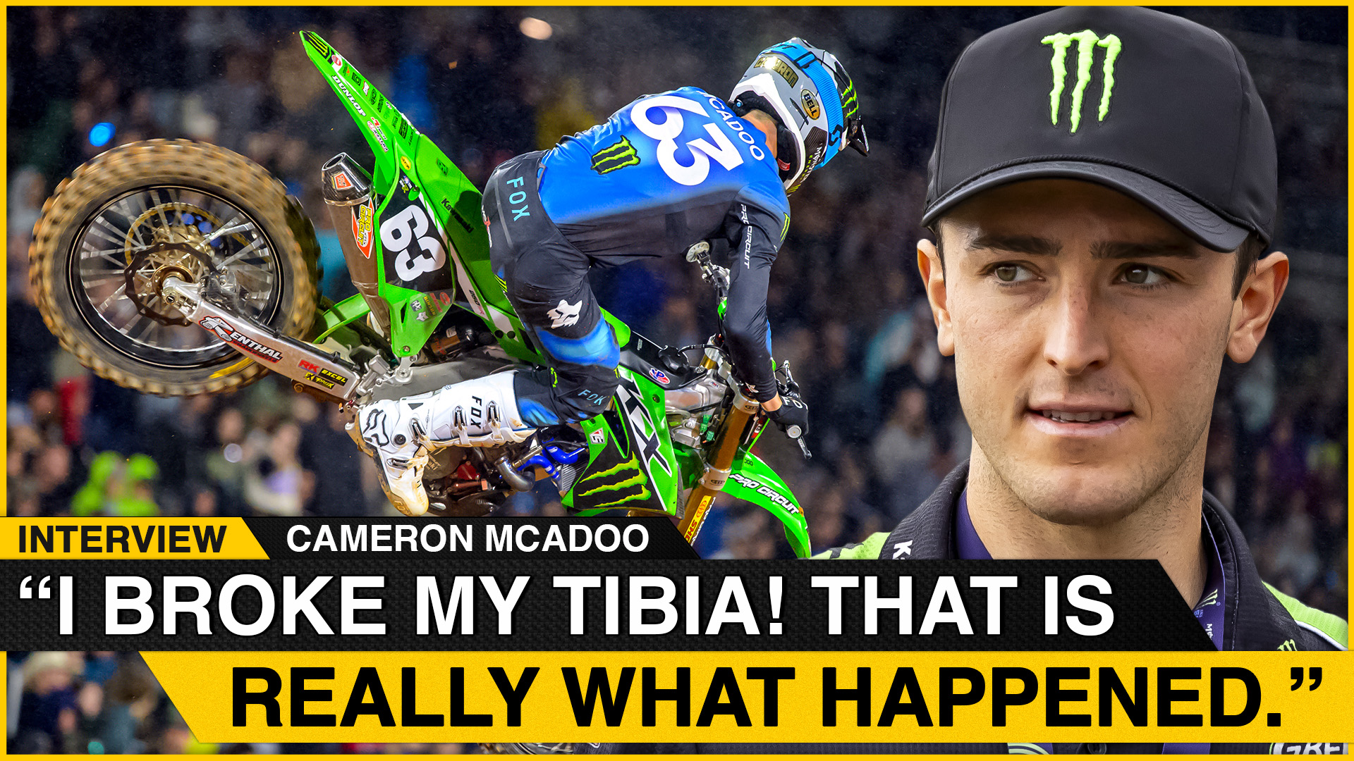 Cameron McAdoo on Indianapolis | Vital MX Interview - Motocross Videos ...