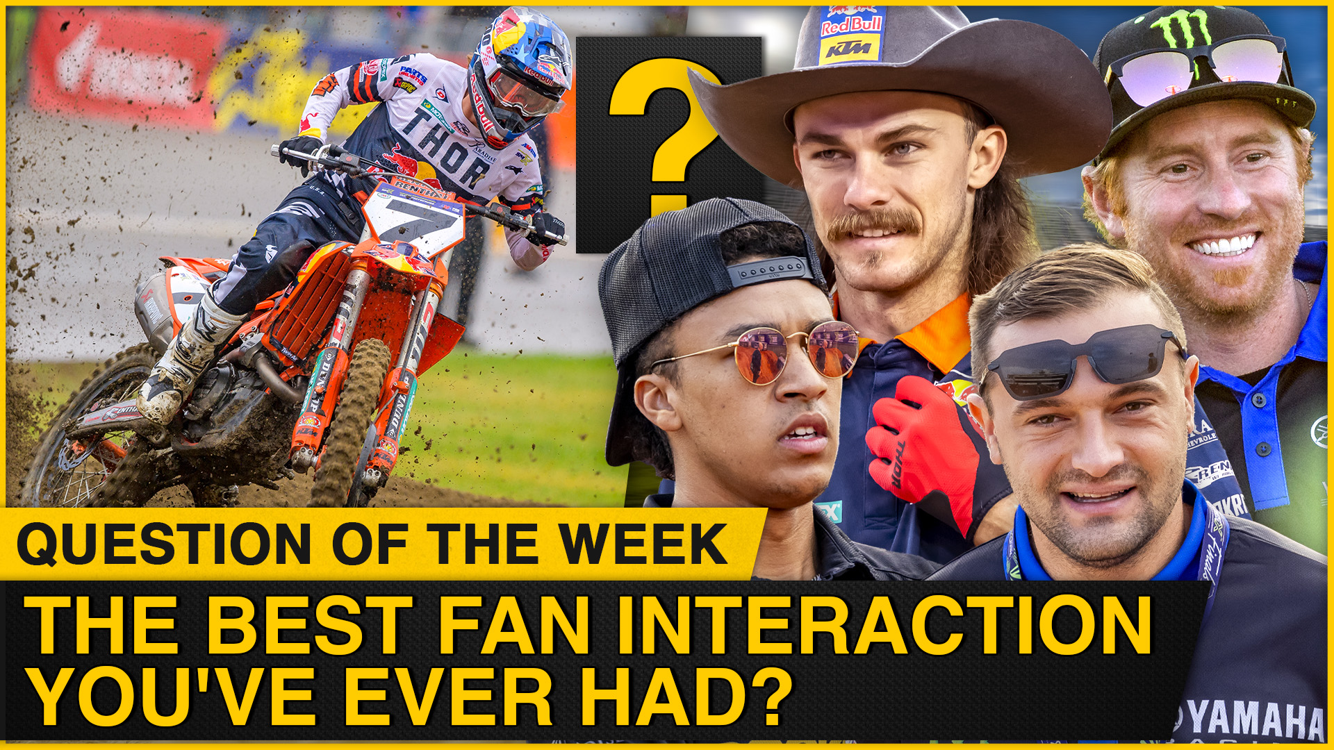 Best Fan Interaction You Had? | Supercross Pros Share - Motocross ...