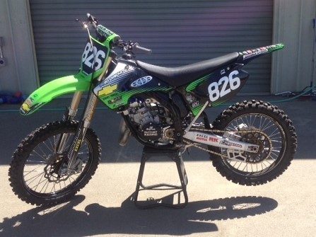 Justin Posey 2003 KX 125 - thepopo's Bike Check - Vital MX