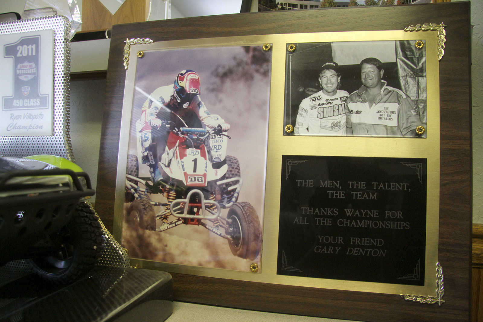 Four Wheel Beginnings - Hinson Racing Pit Stop - Motocross Pictures ...