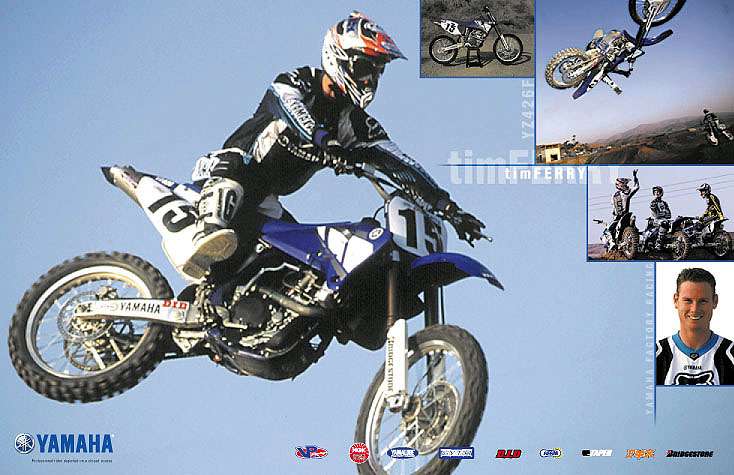2001 Team Yamaha poster - DownSouth - Motocross Pictures - Vital MX