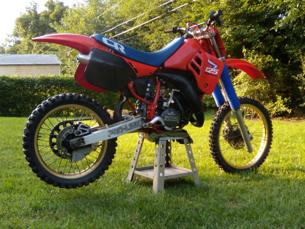 1987 CR125 - 300zx - Motocross Pictures - Vital MX