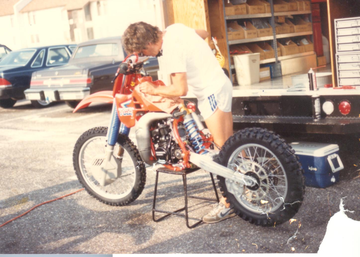 Team Honda Jim Felt - 228YZ - Motocross Pictures - Vital MX