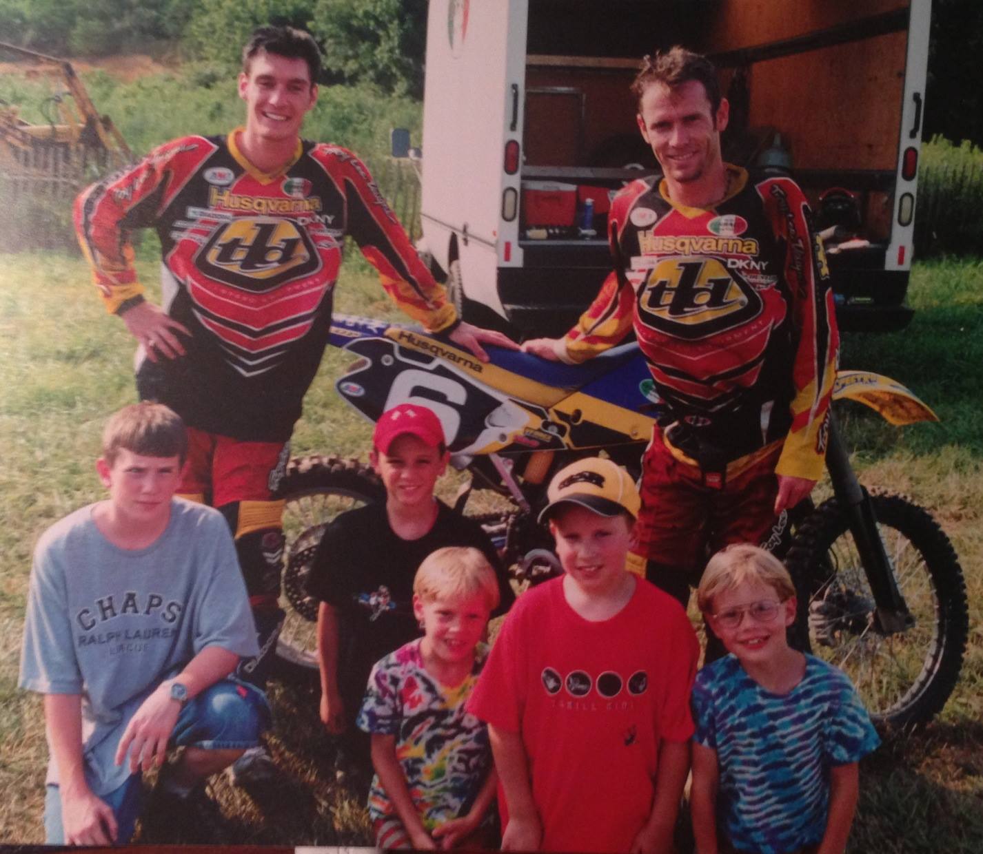 Steve Lamson Husqy - Munk - Motocross Pictures - Vital MX