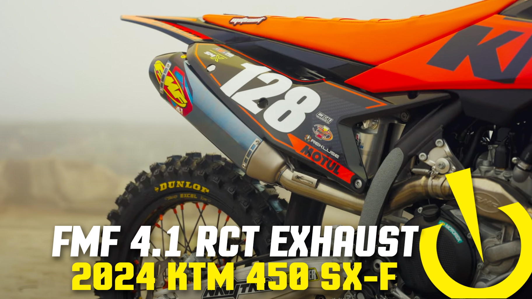 FMF 4.1 RCT Full Exhaust System - 2024 KTM 450 SX-F | TESTED ...