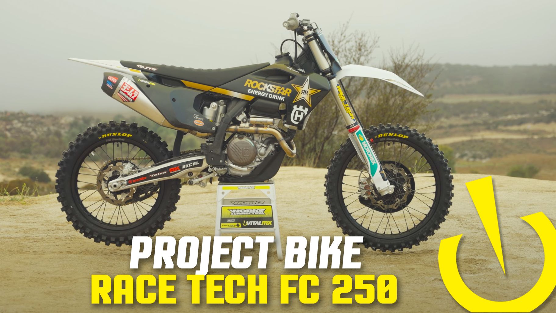 Race Tech Tuned Husqvarna FC 250 | Project Bike - Motocross Videos ...