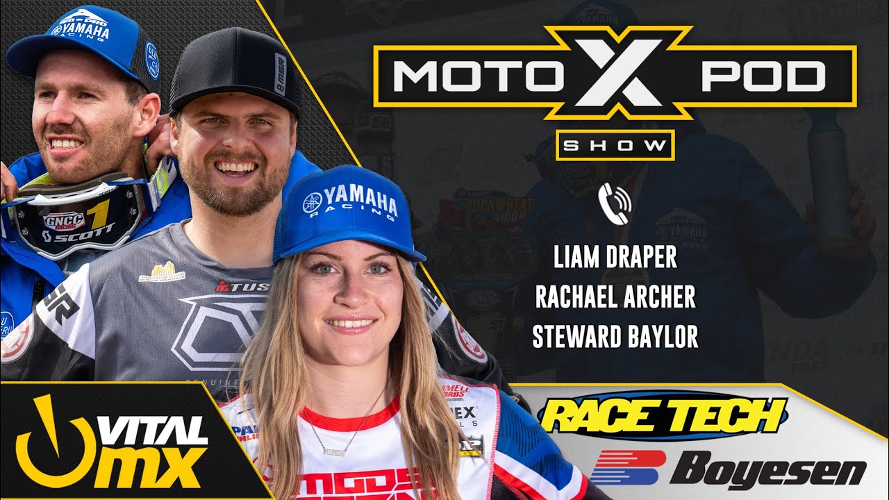 MotoXpod Show Ep 290 | Ft. Steward Baylor, Rachael Archer, Liam Draper ...