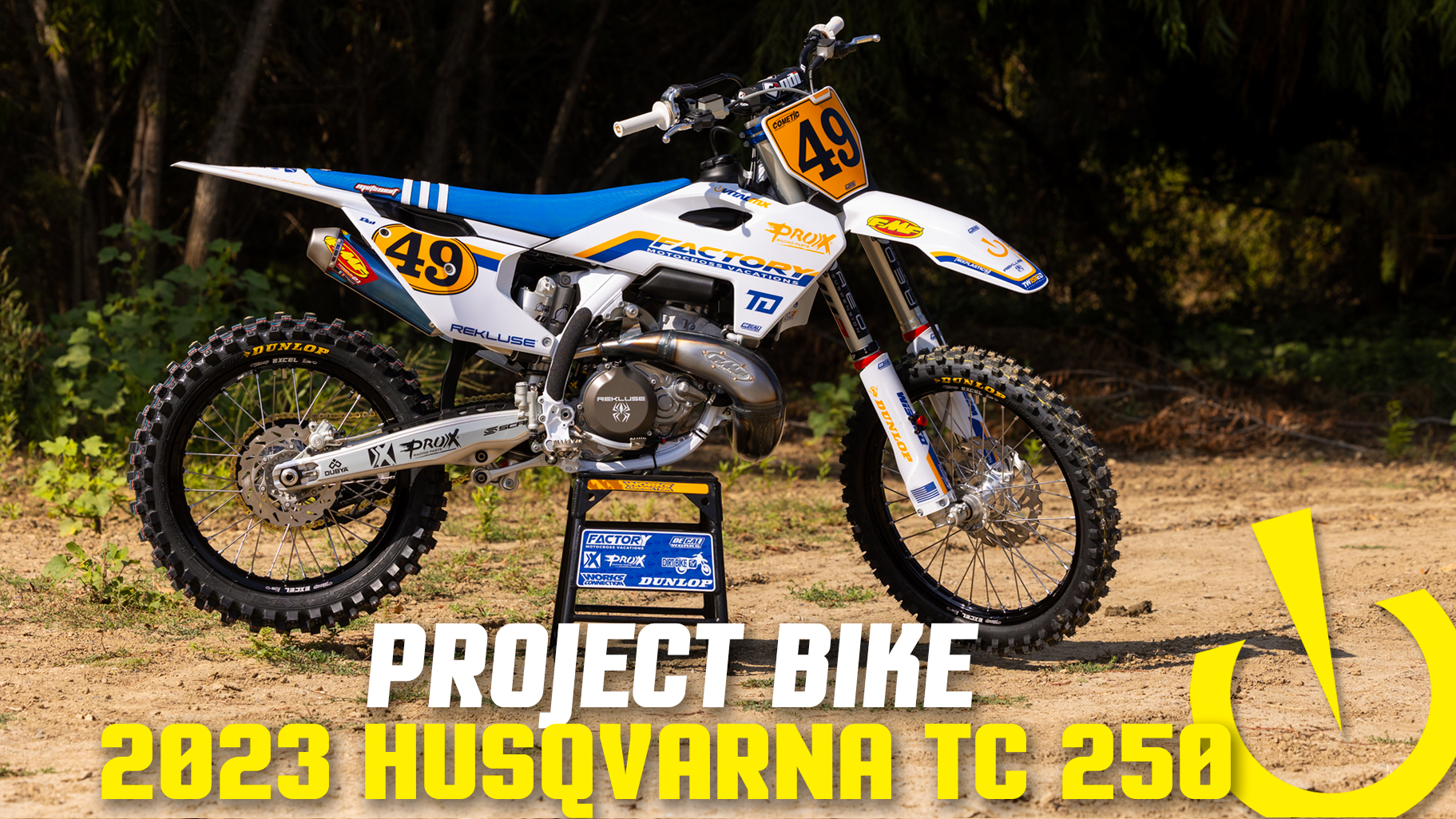 2023 Husqvarna TC 250 Heritage Edition | Project Bike - Motocross Videos - Vital MX