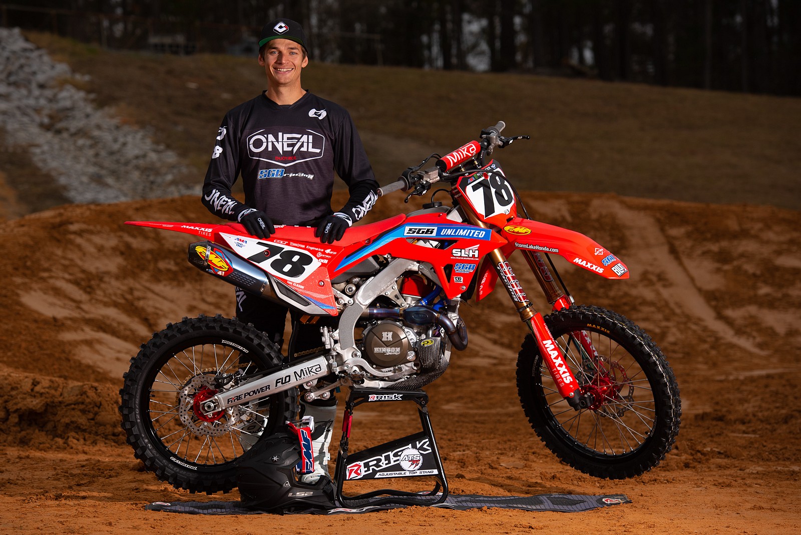Cade Clason - 2022 SGB Unlimited 450 Supercross Team - Photoshoot ...