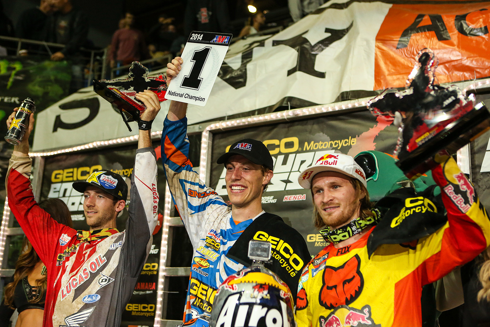 Pro Class Podium - Photo Blast: Ontario Endurocross - Motocross ...
