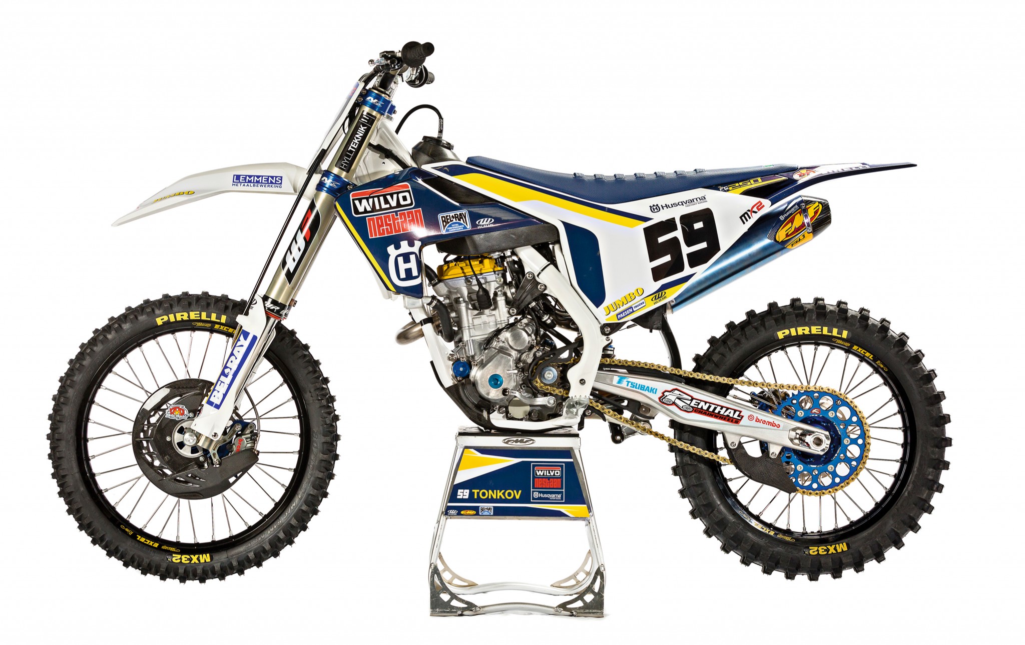 Aleksandr Tonkov's Factory Racing Husqvarna FC250 - First Look: New ...