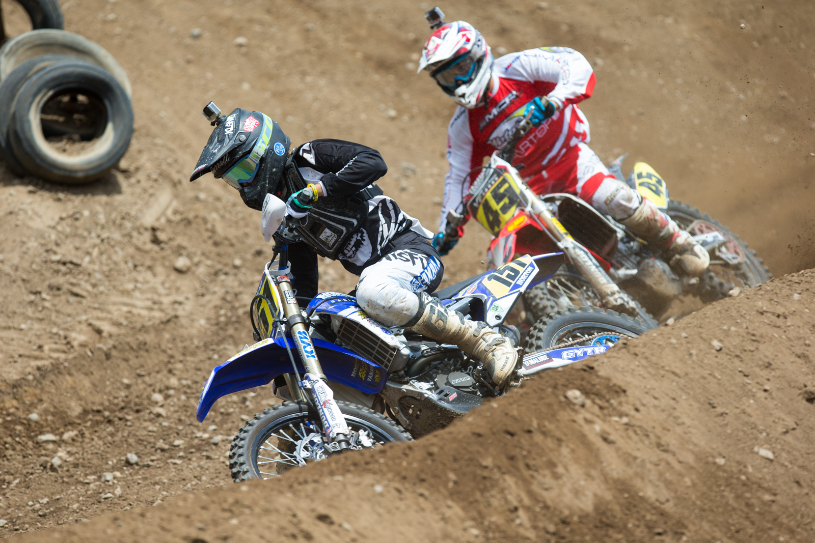 Ryan Surratt vs Vince Friese - 2015 Mammoth Motocross: Big Bike Weekend ...