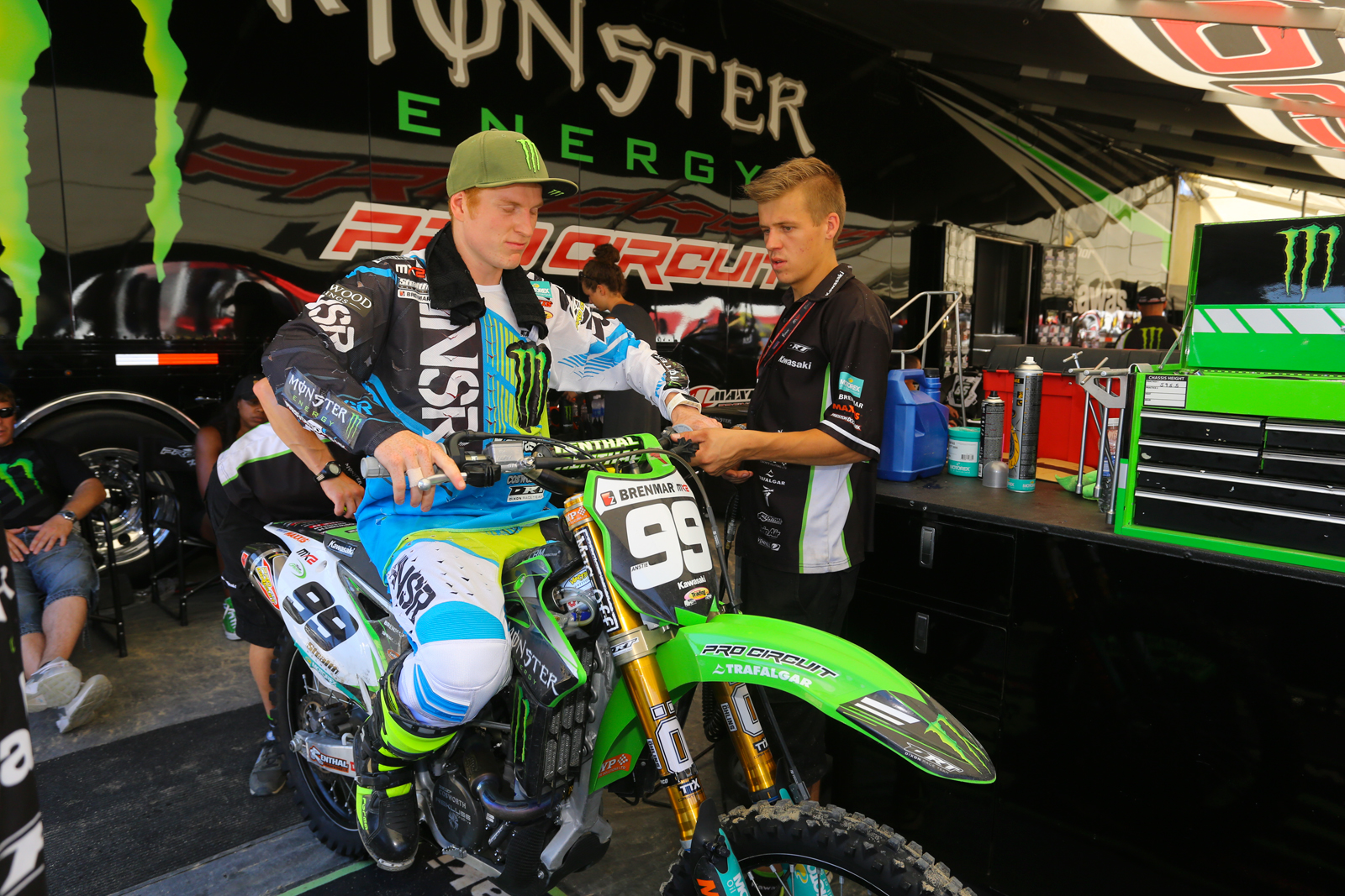 Dixon Racing Kawasaki - Pit Bits: 2015 Glen Helen USGP - Motocross ...