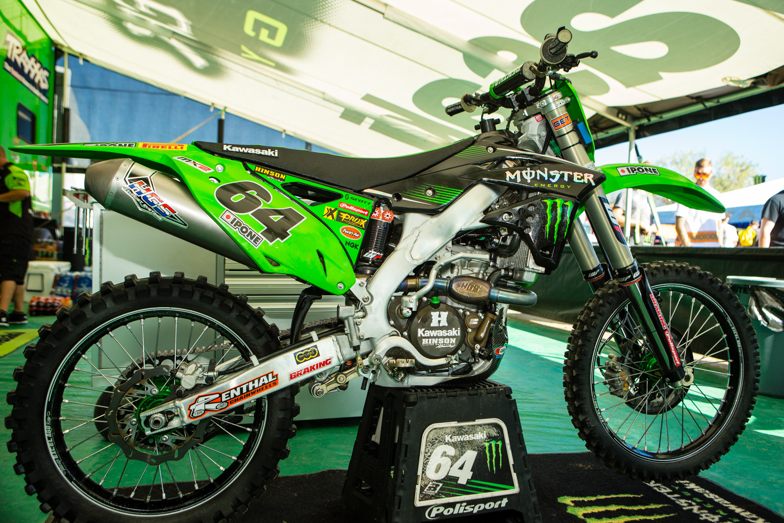 CLS Monster Energy Kawasaki - Pit Bits: 2015 Glen Helen USGP ...