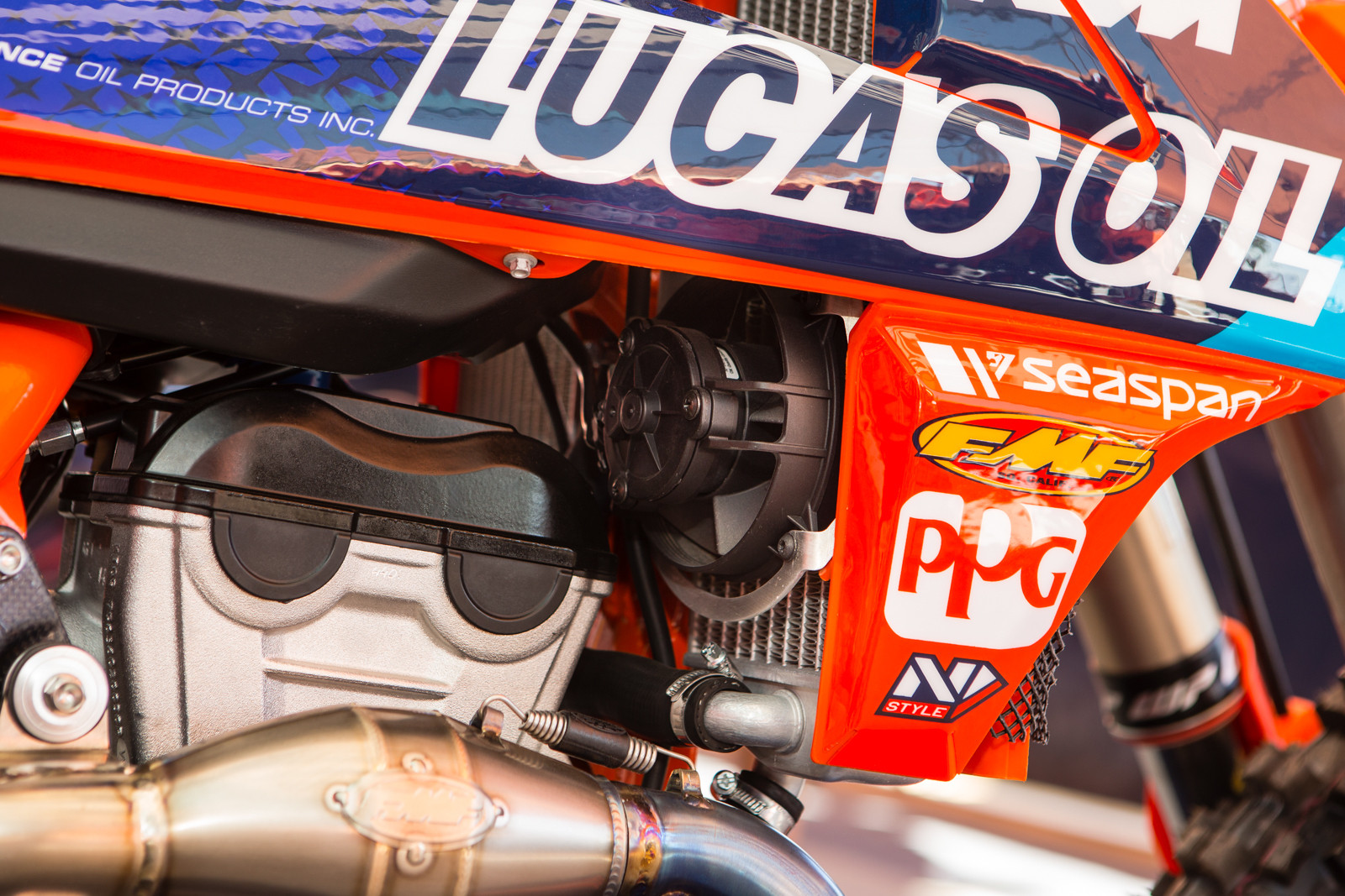 Troy Lee Designs KTM - Pit Bits: 2015 Glen Helen USGP - Motocross ...