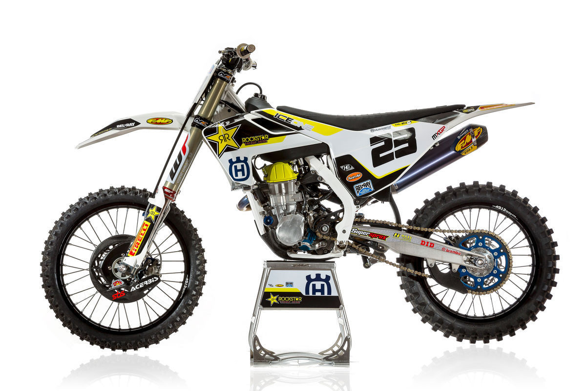 Christophe Charlier's 2016 Rockstar Energy Husqvarna Factory Racing FC ...