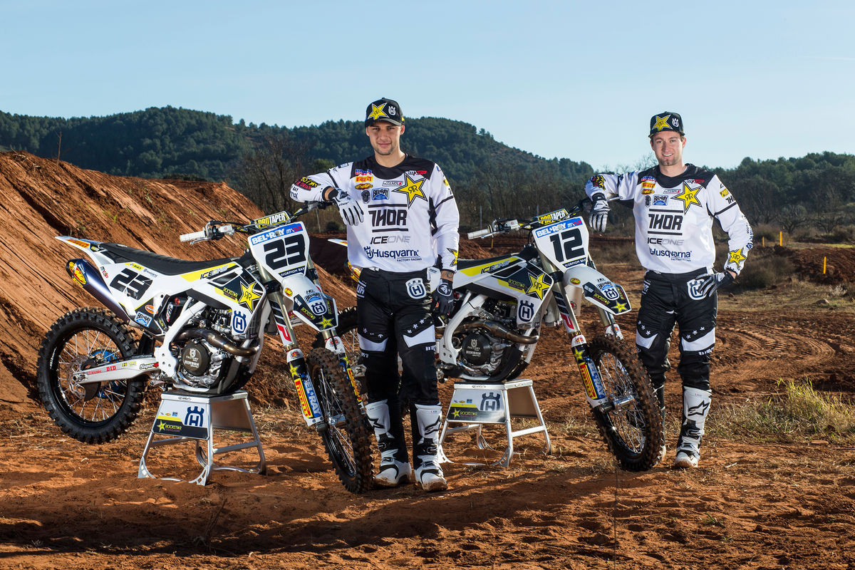 Max Nagl, Christophe Charlier, and Their Husqvarna FC 450s - First Look ...