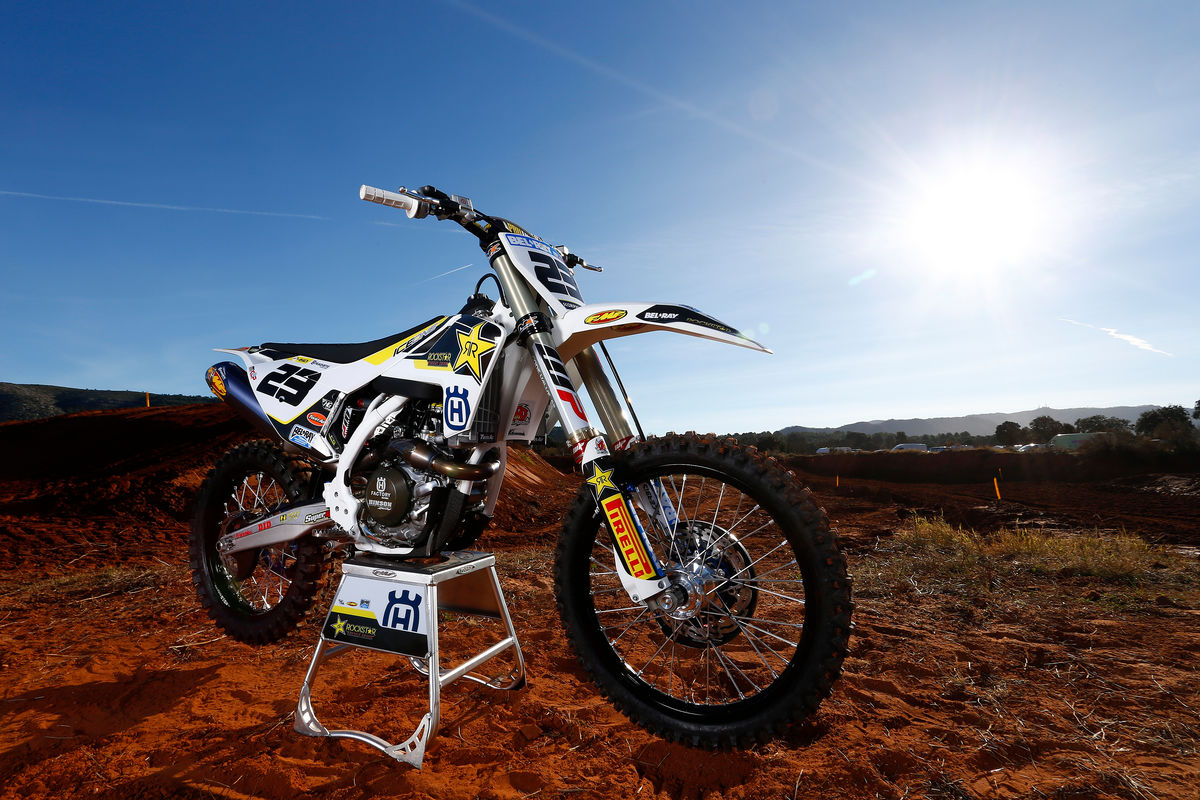 Christophe Charlier's Rockstar Energy Husqvarna Factory Racing FC 450 ...