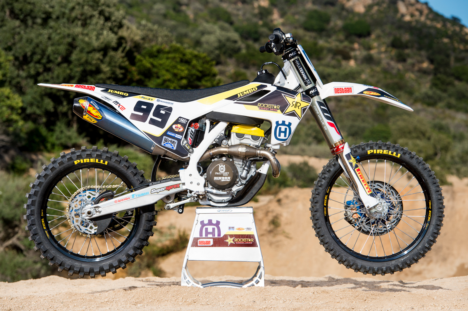 Max Anstie's 2016 Rockstar Husqvarna Factory Racing FC 250 - First Look ...