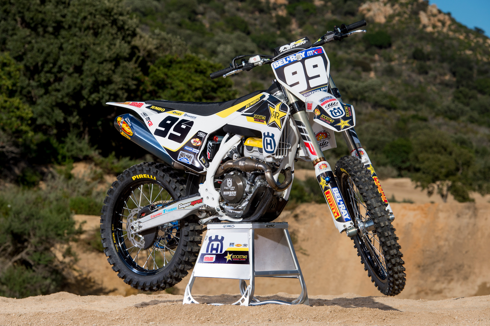 Max Anstie's 2016 Rockstar Husqvarna Factory Racing FC 250 - First Look ...
