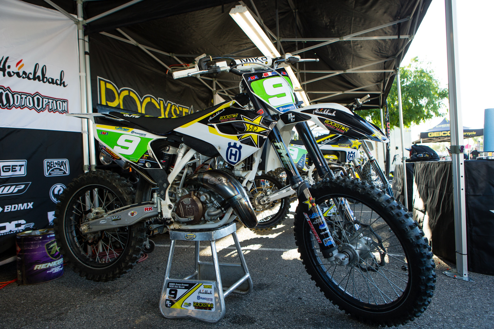 Gared Steinke's Rockstar Husqvarna TC 125 - Photo Gallery: Ontario ...
