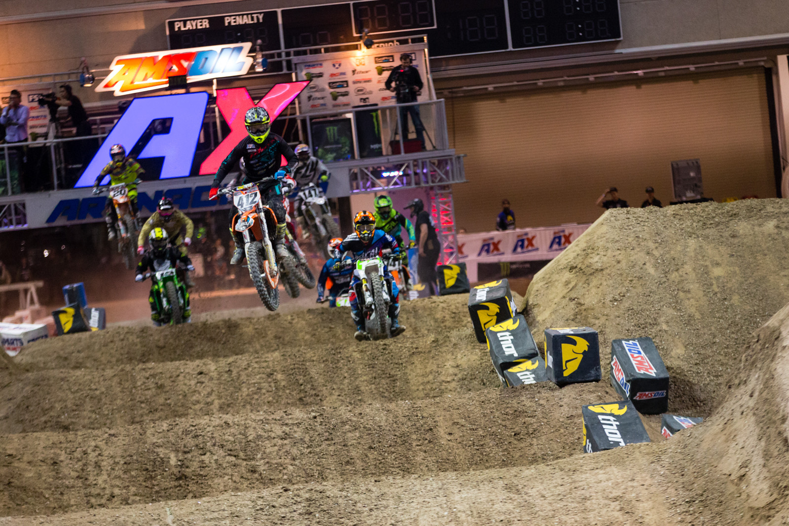 The Start - Photo Gallery: 2016 Las Vegas Arenacross - Motocross ...