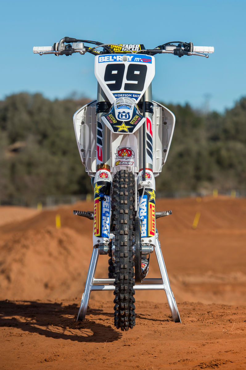 Max Anstie's Husqvarna FC 450 2017 - First Look: 2017 Rockstar Energy ...