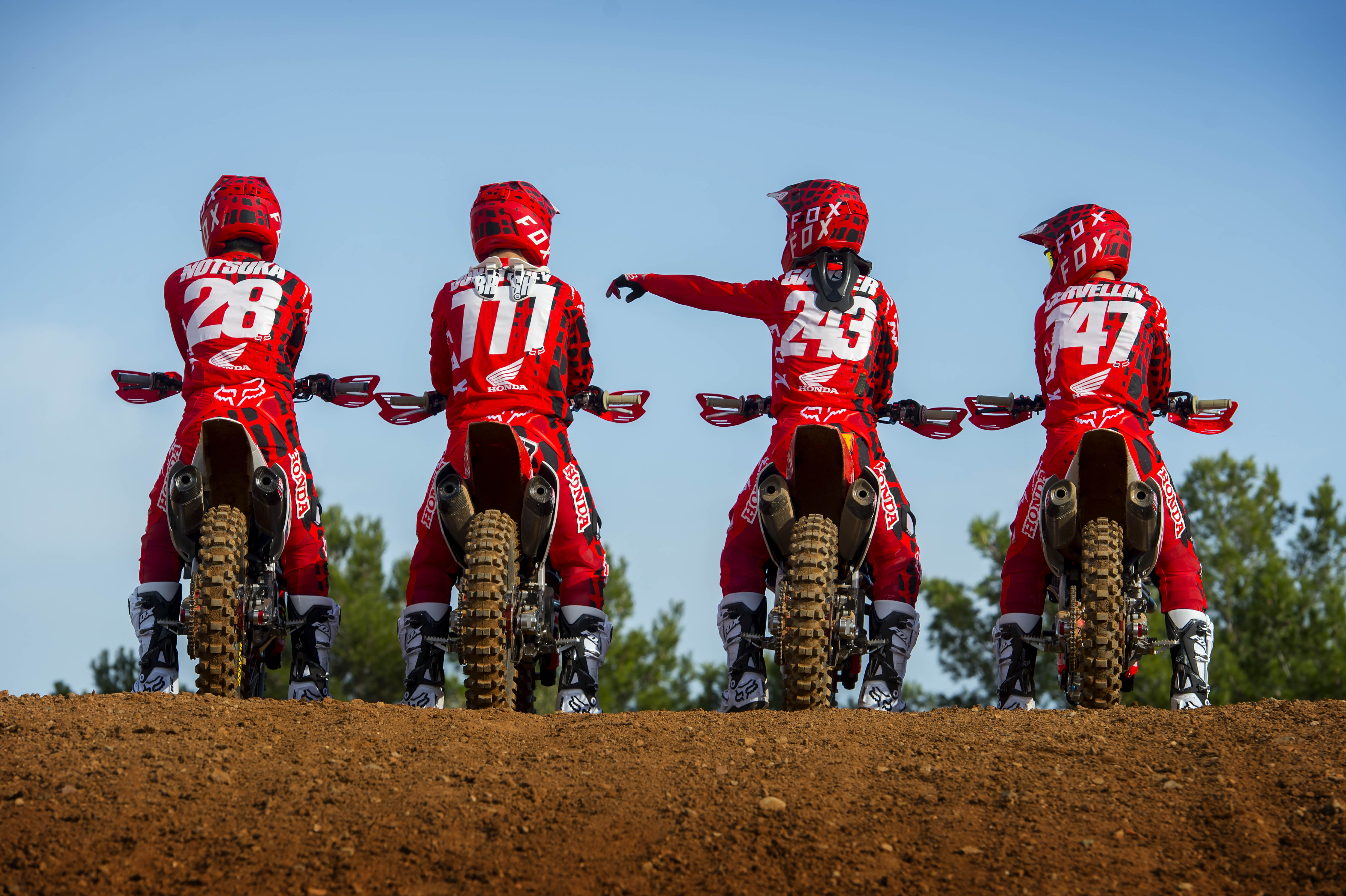 2017 Honda HRC MXGP and MX2 Team Lineup - First Look: 2017 Honda HRC ...