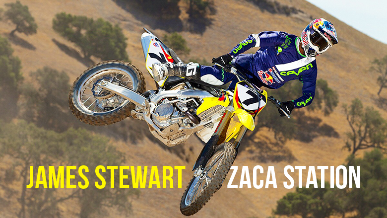 James Stewart Bonus Footage: Zaca Station - Motocross Videos - Vital MX