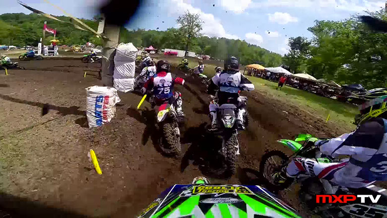 HELMET CAM: Mike McDade - Loretta Lynn's | Junior 25+ - Moto 2 - ML512 ...