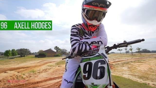 Axell Hodges Stylin' at the Stewart Compound - ML512 - Motocross Videos ...