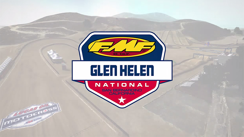 2015 FMF Glen Helen National - Animated Track Map - ML512 - Motocross ...
