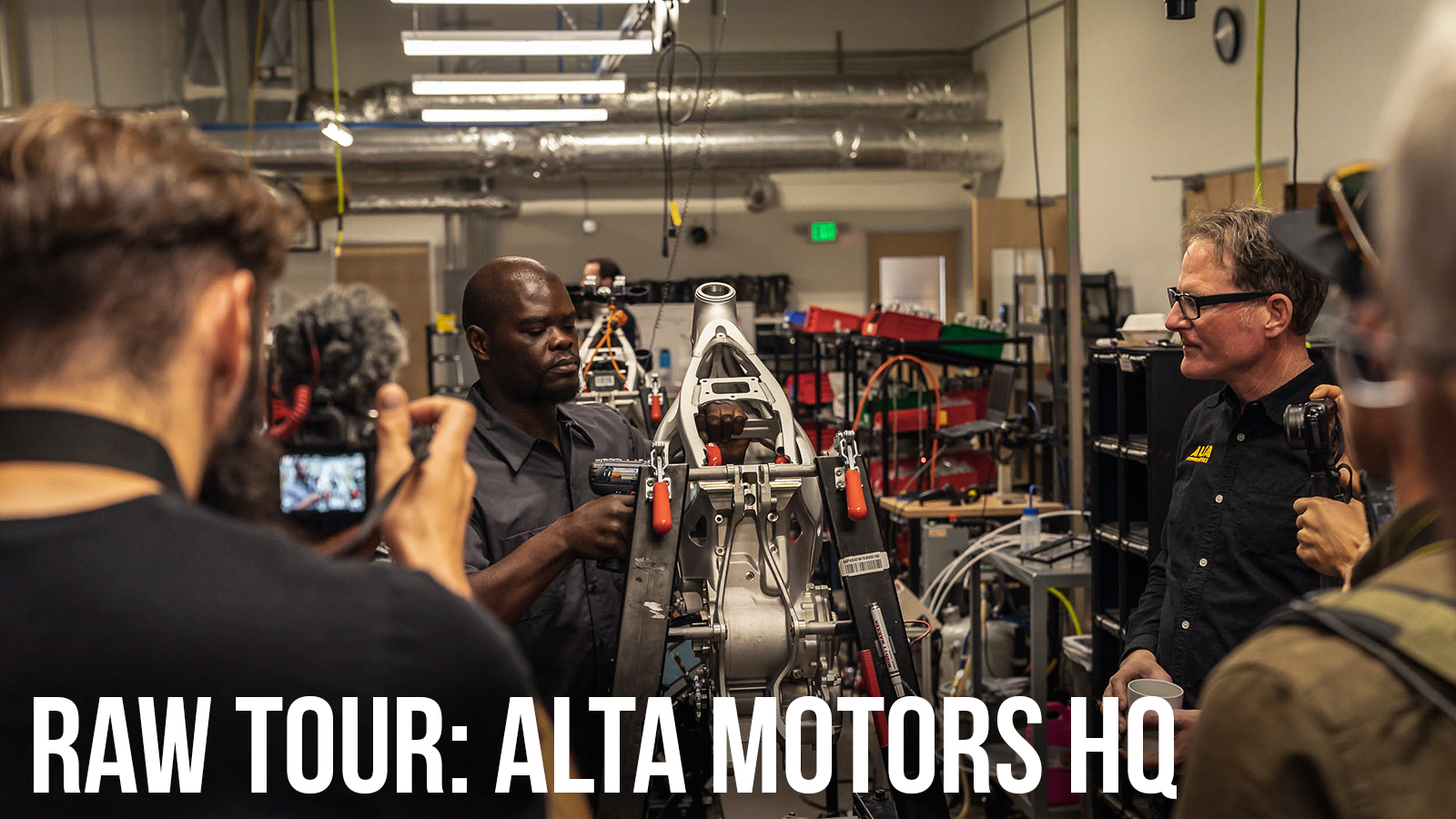 RAW Tour: Alta Motors HQ - Motocross Videos - Vital MX