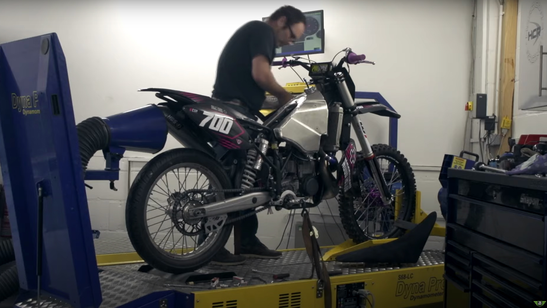 How POWERFUL is a 700cc Two-Stroke Dirt Bike!? - ML512 - Motocross ...