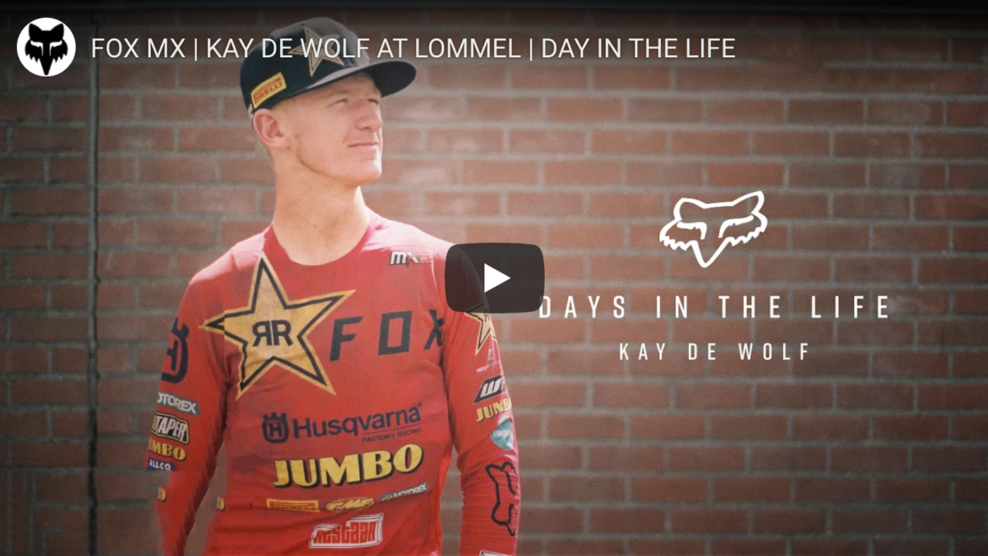 KAY DE WOLF AT LOMMEL | DAY IN THE LIFE - ML512 - Motocross Videos ...