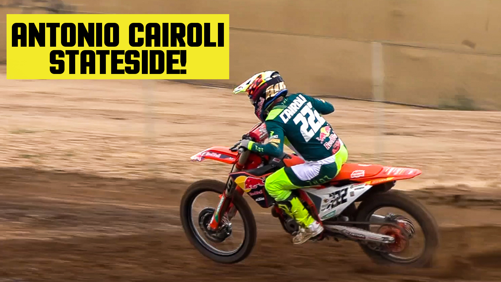 Antonio Cairoli is Stateside! RAW Laps from Perris Raceway - Motocross ...