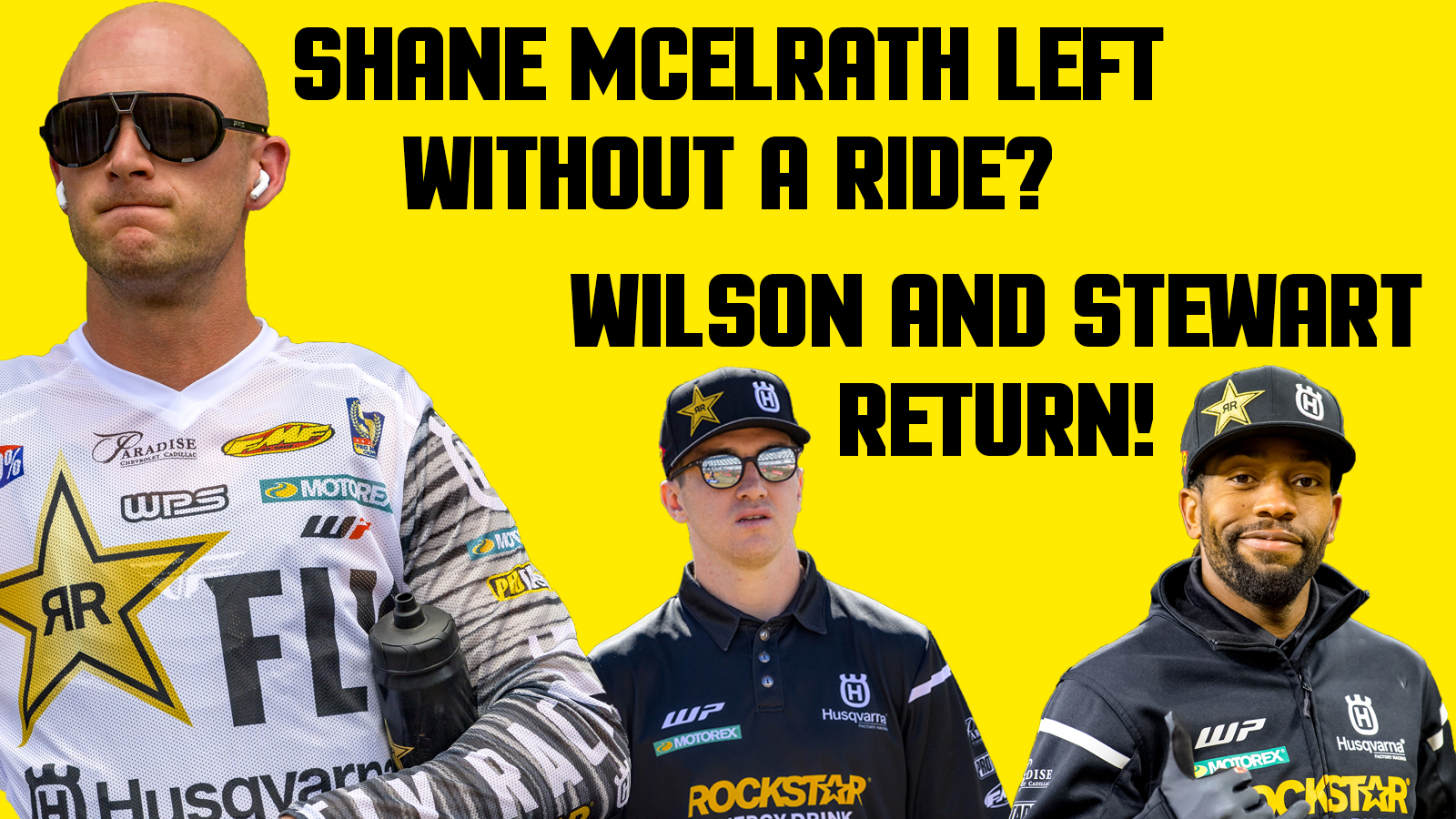 Shane McElrath Left Without a Ride as Dean Wilson and Malcolm Stewart ...