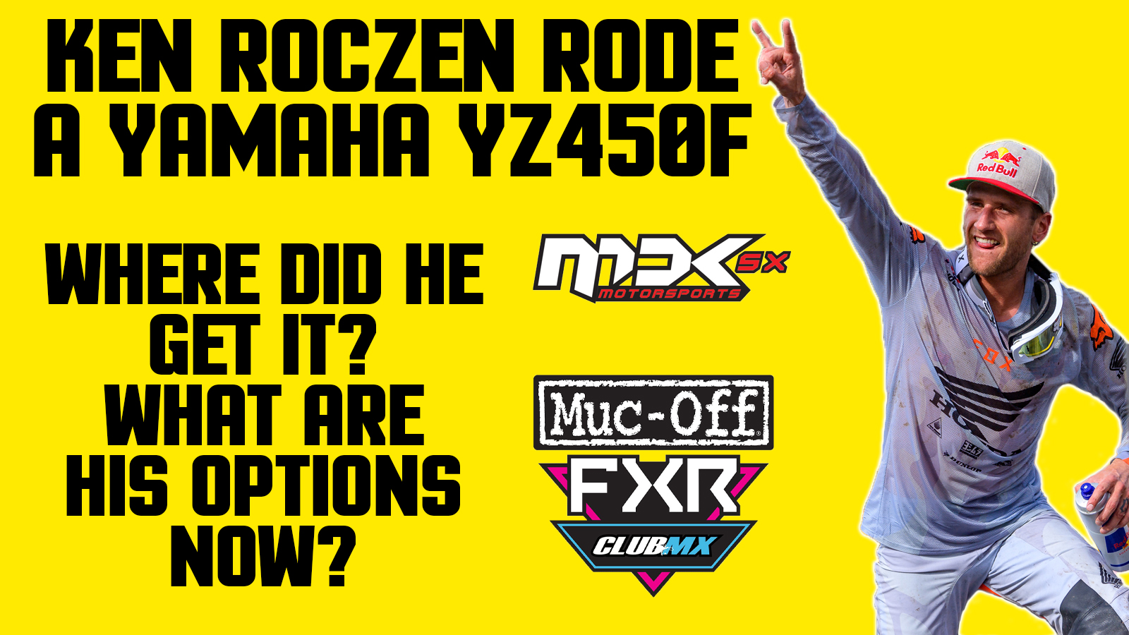 How did Ken Roczen get a 2023 Yamaha YZ450F to Test? What are His ...