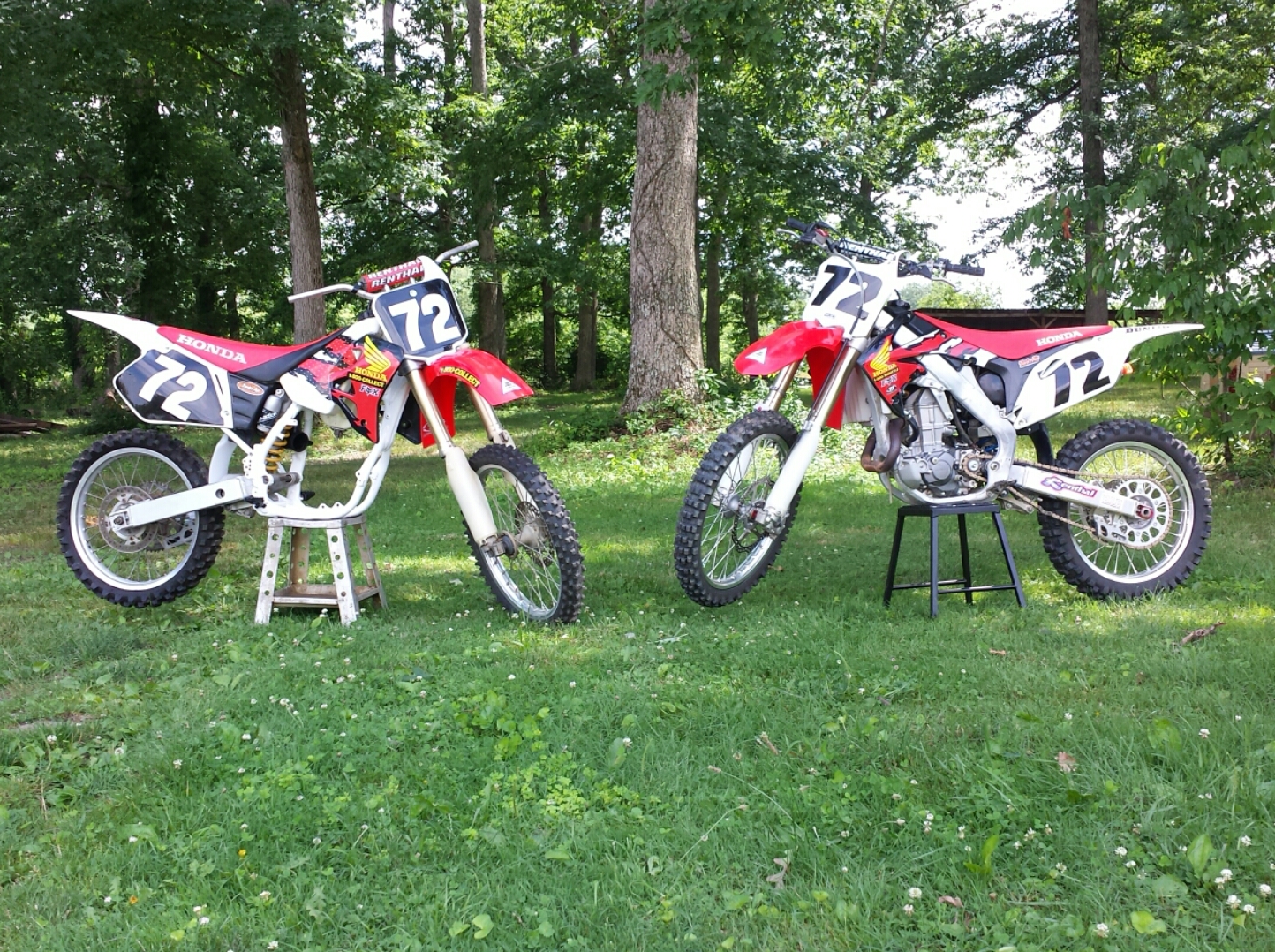 96 CR250 & 12 CRF450 - zer0signal - Motocross Pictures - Vital MX