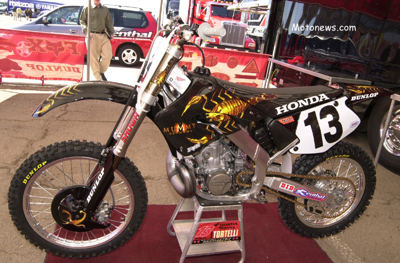 2001 Tortelli Factory CR 250 - bd - Motocross Pictures - Vital MX