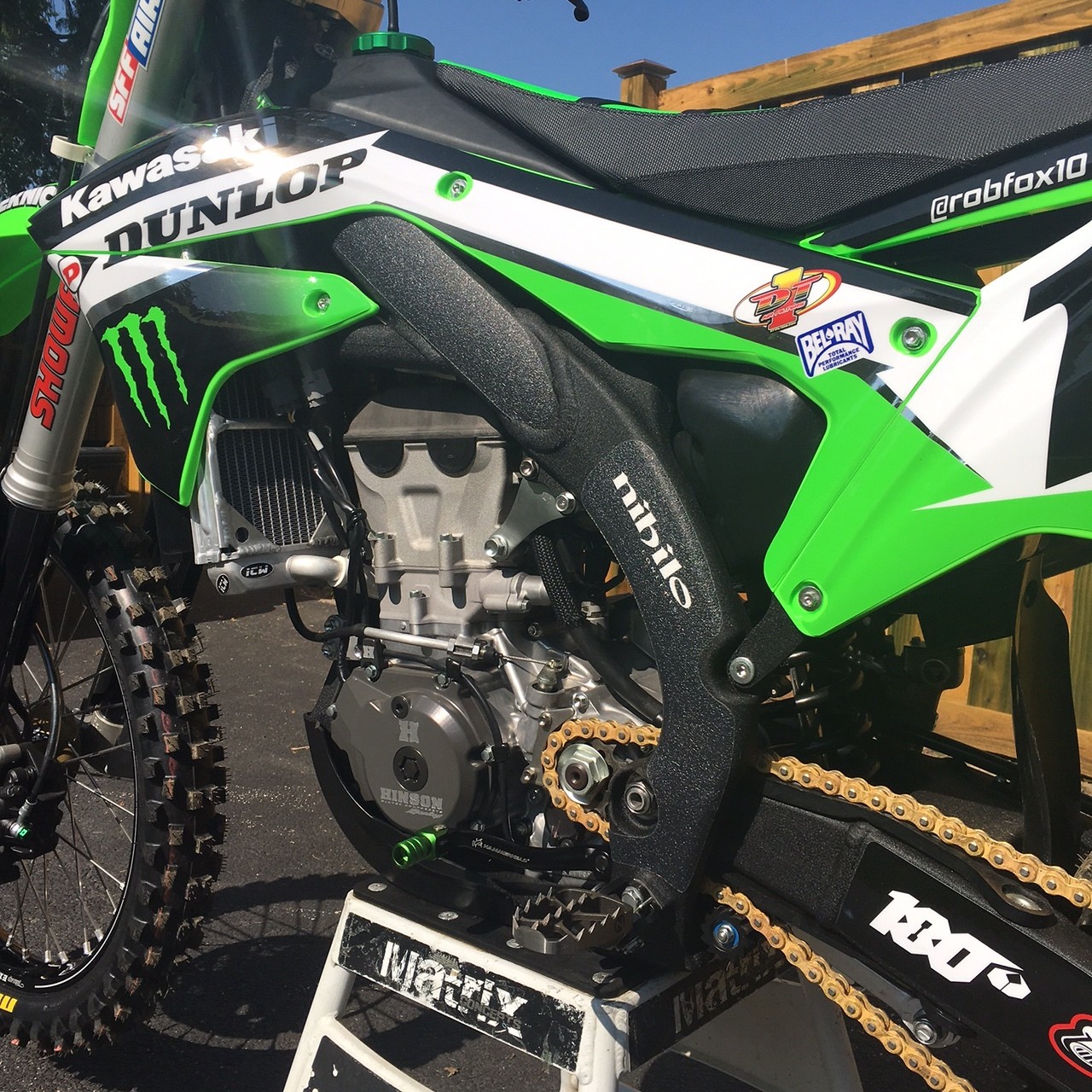 Rob Fox 2016 KX450F - MOTORSPORTFOX's Bike Check - Vital MX