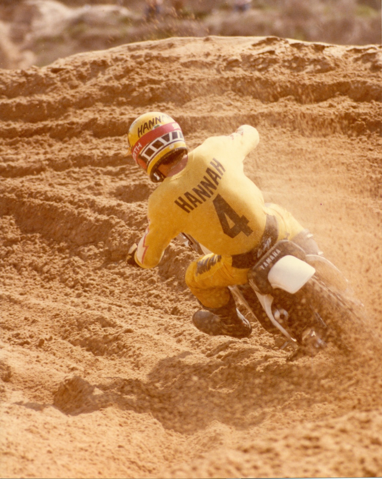Bob Hannah at Chicken Farm0003 - BVS40FL - Motocross Pictures - Vital MX