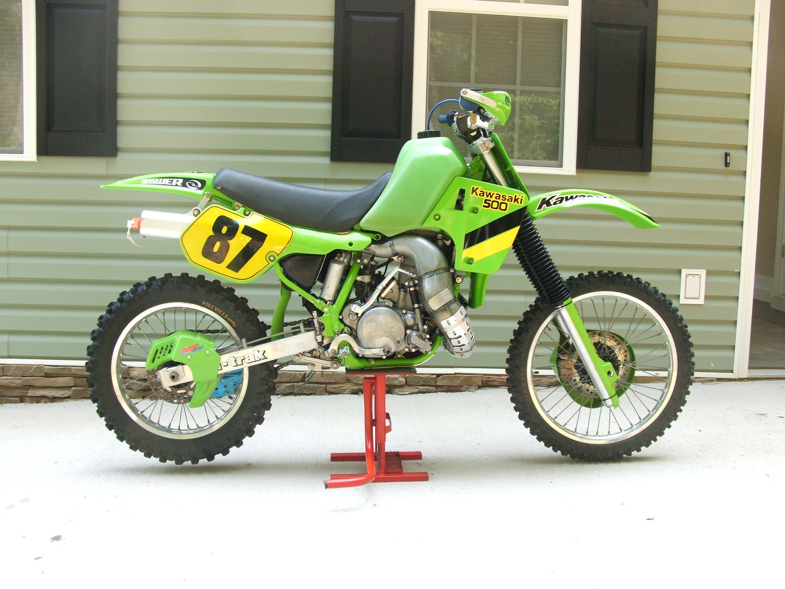 1987 KX500 - Dirt Hammer - Motocross Pictures - Vital MX