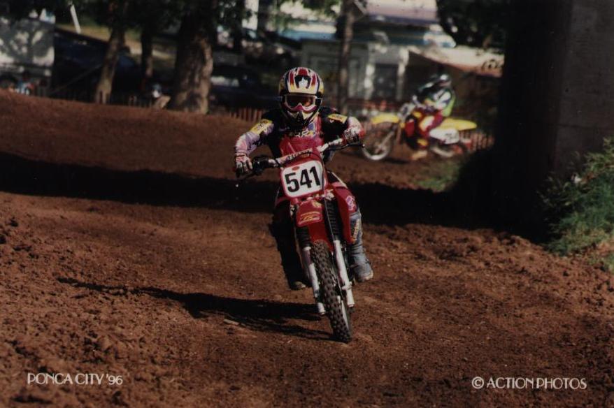 Chris-Ponca City-'96c - Hoov - Motocross Pictures - Vital MX