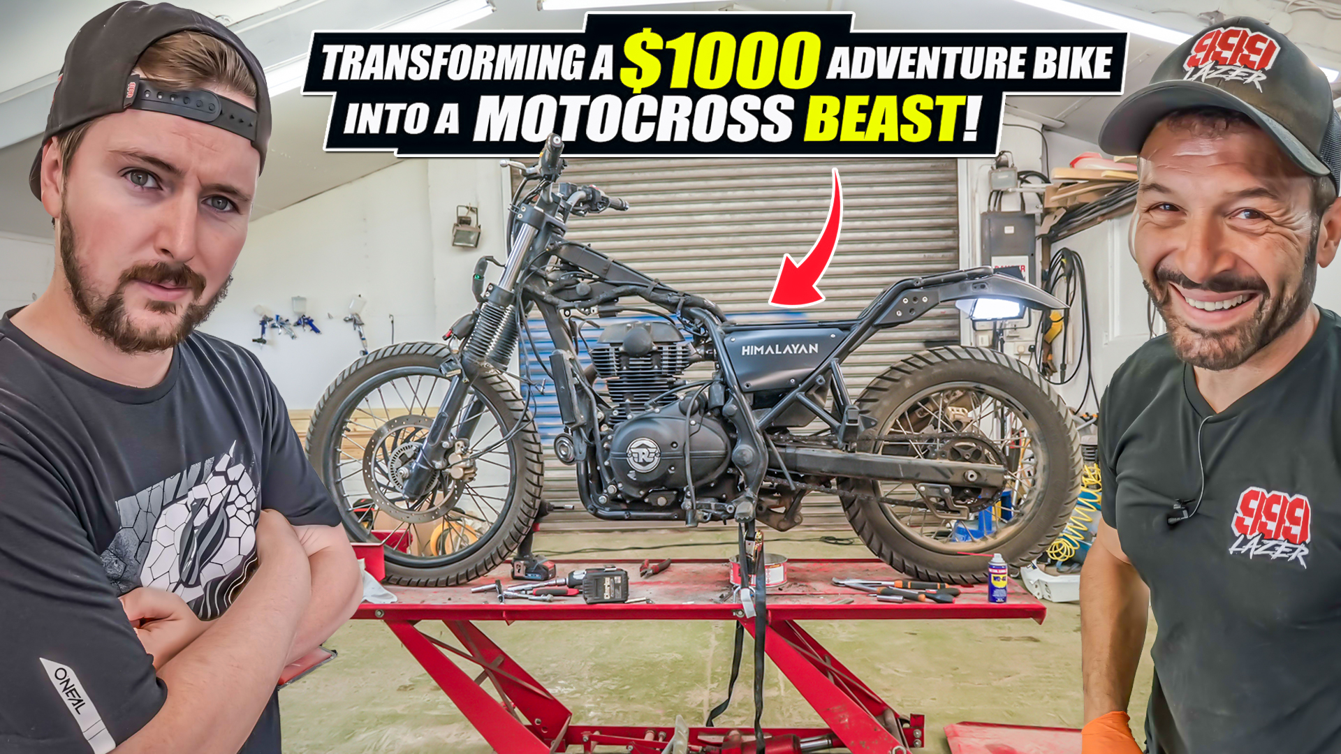 Transforming a $1000 Adventure Bike into an MX Beast! - www ...