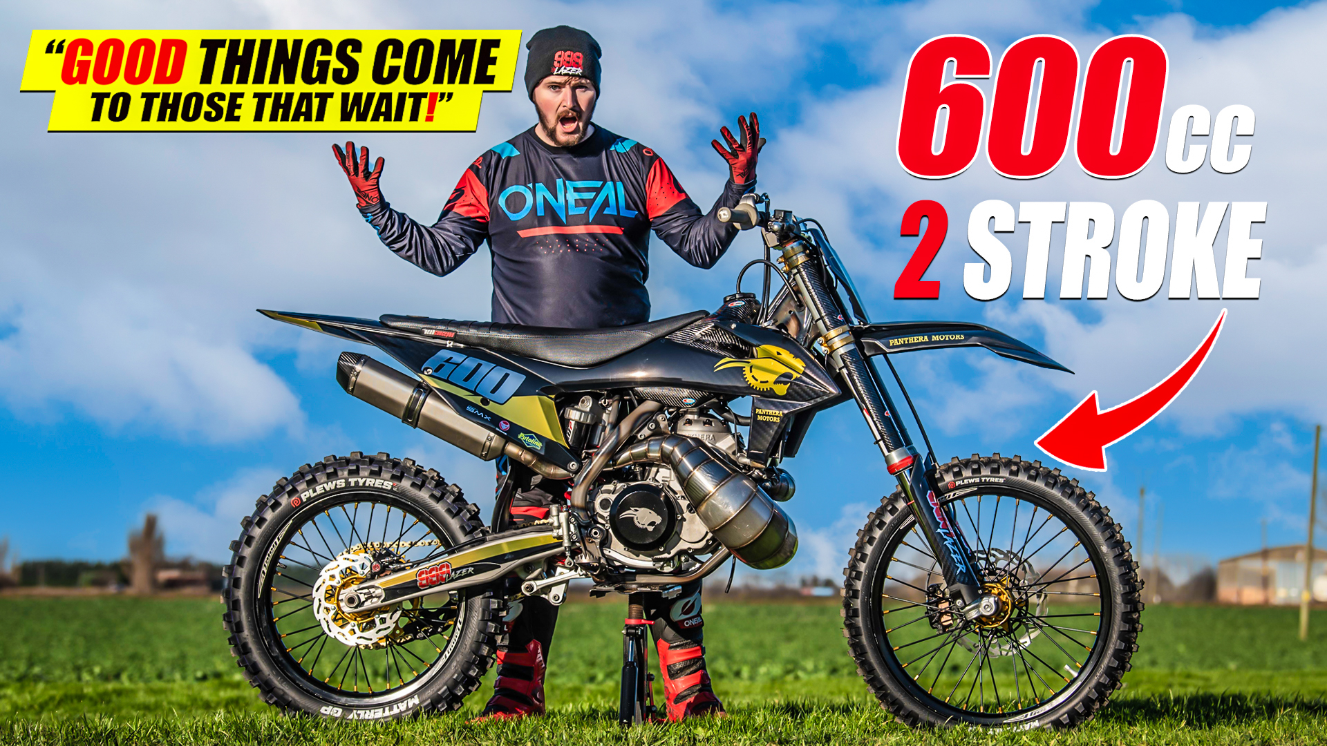 We Built a 600cc 2 Stroke Dirt Bike! | Panthera PM-09 - www ...