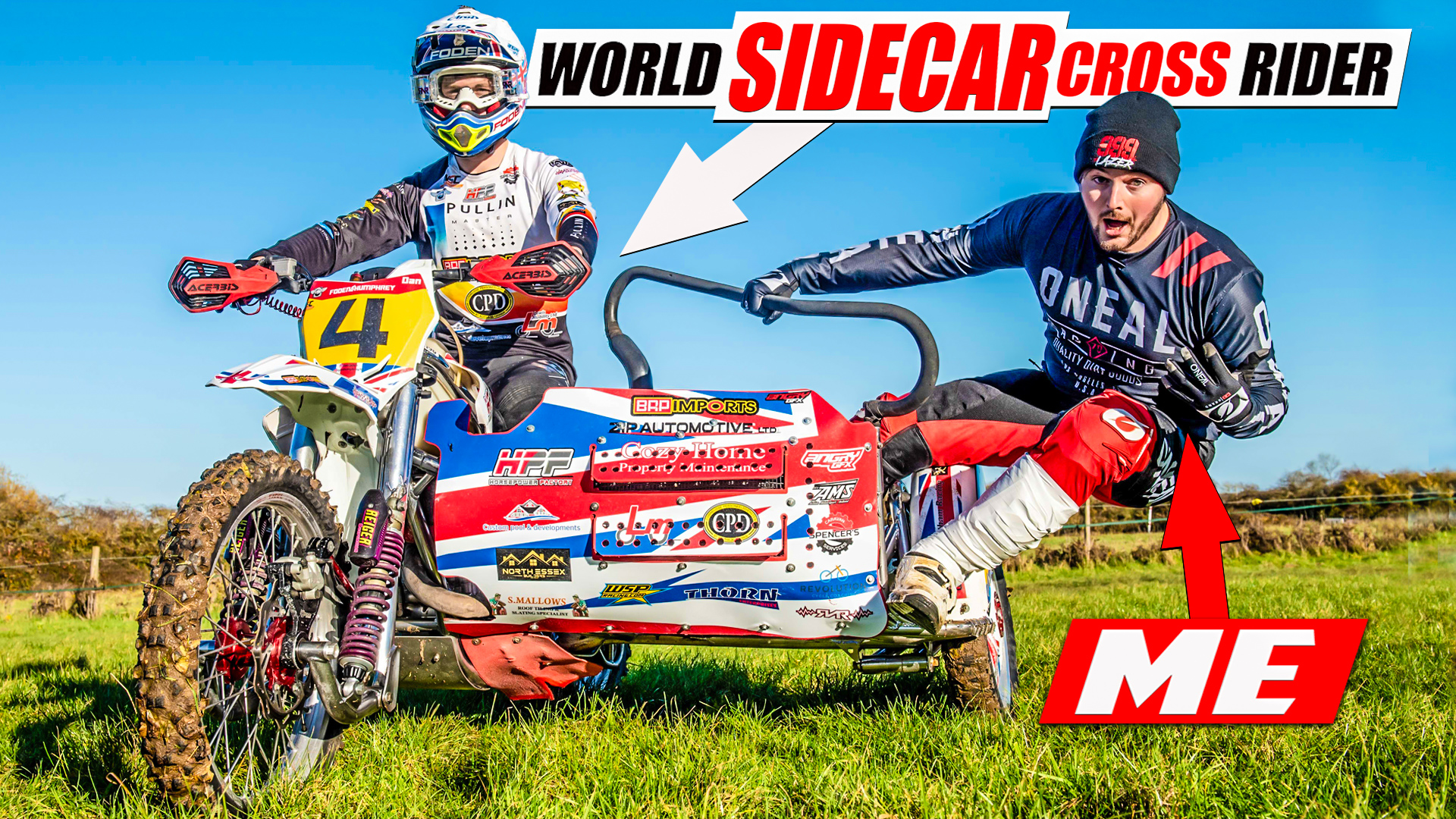 Terrifying Ride with GP SIDECAR Crew! - www.toofastfilms.com - Motocross Videos - Vital MX